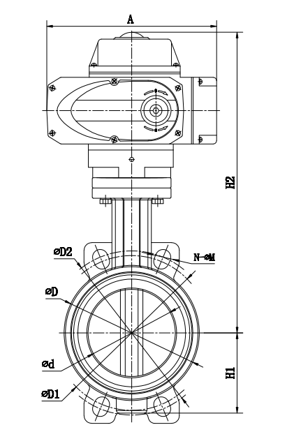 Electric Butterfly Valve from China manufacturer - Valco